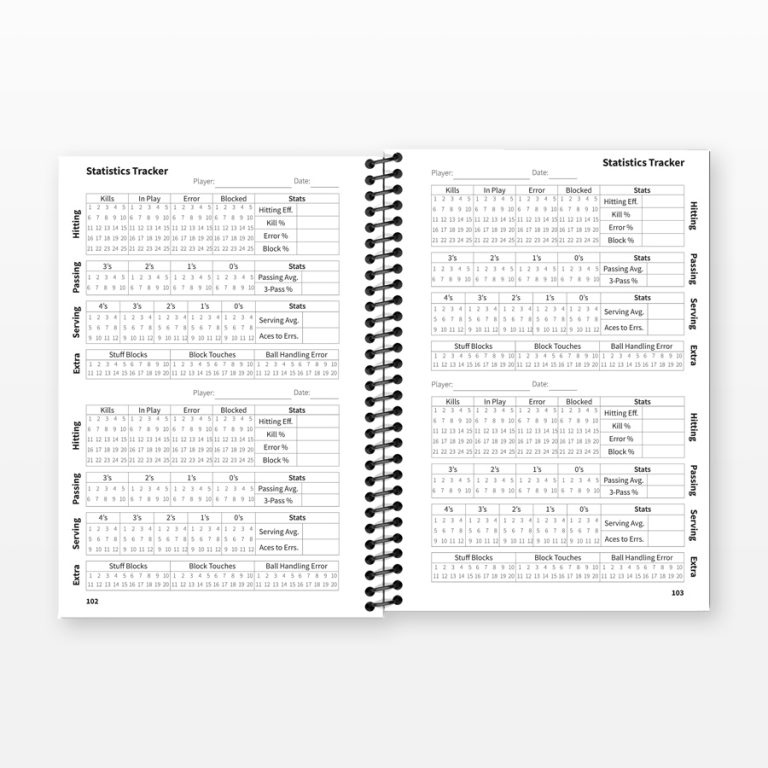 Volleyball Coaches Planner - AOC Volleyball – Store