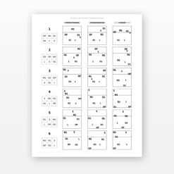 Worksheets for Volleyball Coaches (Digital Download)