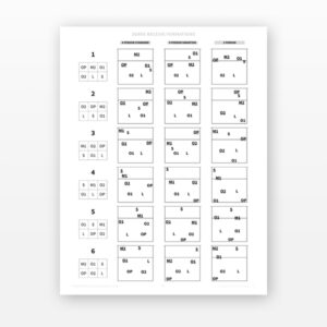 Worksheets for Volleyball Coaches (Digital Download)